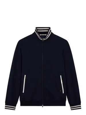 Paul & Shark High Collar Striped Sweater - Black