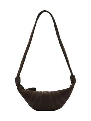 LEMAIRE Crescent Crossbody Bag - Black