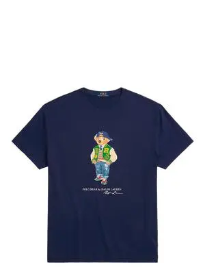 Polo Ralph Lauren Classic Fit Polo Bear Jersey T-shirt - Blue