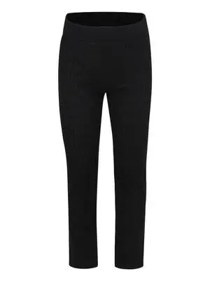 Moschino Patterned Casual Pants - Black