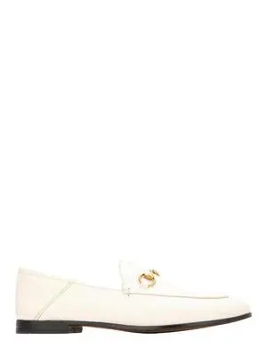 Gucci Brixton Horsebit Loafers - White