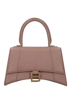 Balenciaga Hourglass Small Shoulder Bag - Brown