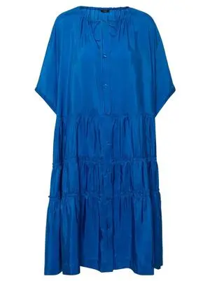 JOSEPH Joseph Emile Pleated Midi Dress