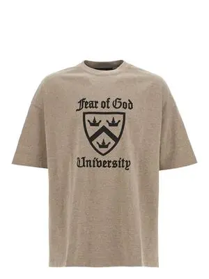 Fear Of God Logot-shirt - Grey