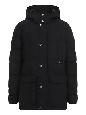 Moose Knuckles Valleyfield Quilted Jacket With Hood - Black