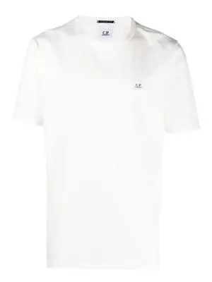 C.P. COMPANY Logo-patch Cotton T-shirt