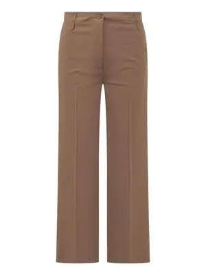 SEMICOUTURE Shelby Trousers - Brown