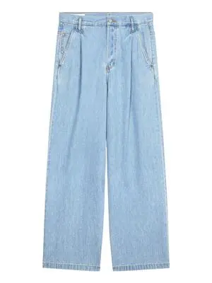 Dries Van Noten Wide Leg Jeans - Light Blue