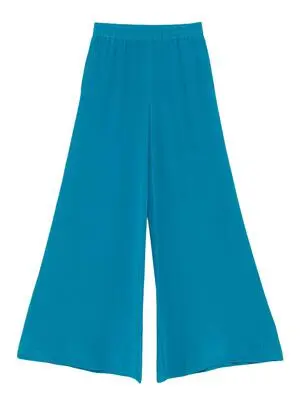 GIANLUCA CAPANNOLO Antonia Palazzo Trousers - Turquoise
