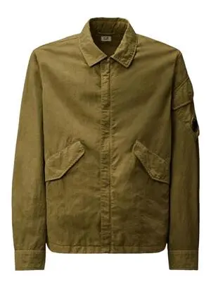 C.P. COMPANY Lens Pocket Jacket - Brown