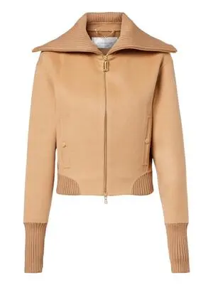 Victoria Beckham Lapel Collar Long-sleeved Casual Jacket - Nude