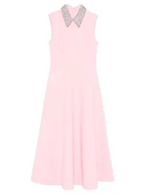 Rebecca Vallance Sleeveless Flared Hem Dress - Pink