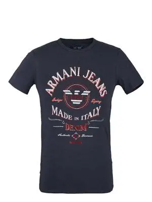 Emporio Armani Logo Details T-shirt - Black