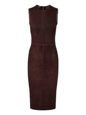 Stouls Eva Suede Minidress - Black