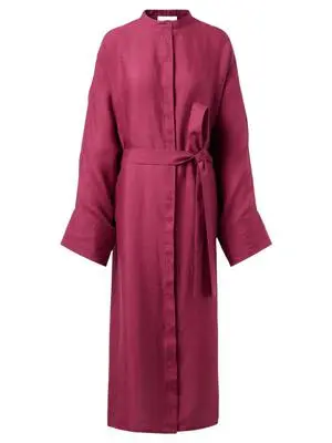 GABRIELA HEARST Gabriela Hearst Tilda Linen Belted Dress