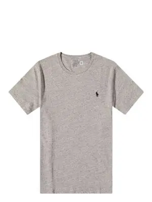 Polo Ralph Lauren Embroidered-logo Cotton T-shirt - Gray