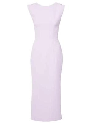Maticevski Sleeveless Open-back Cocktail Dress - White