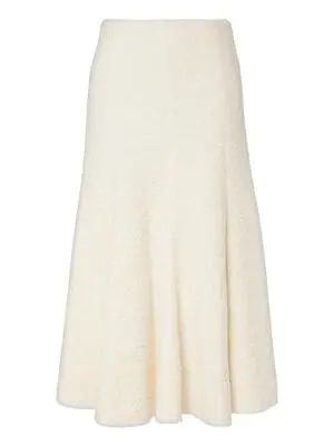 GABRIELA HEARST Gabriela Hearst Amy Cashmere And Wool-Blend Midi Skirt
