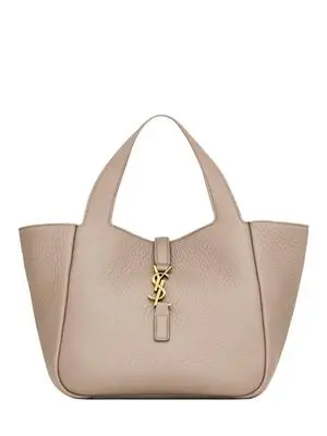 Saint Laurent Saint Laurent Double-Handle Shoulder Bag With Cassandre Hook Light Cumin