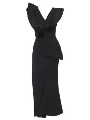 Maticevski Revival Wave Crepe Gown - Black