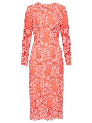 MONIQUE LHUILLIER Monique Lhuillier Floral Lace Gown