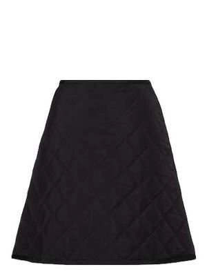 JIL SANDER Quilted Miniskirt - Black