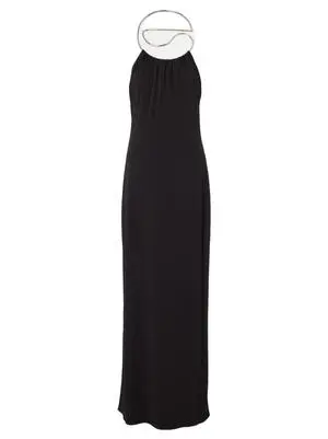 Coperni Emblem Necklace Dress - Black