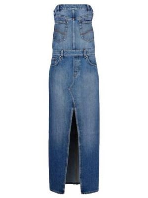 Stella McCartney Denim Maxi Dress - Blue