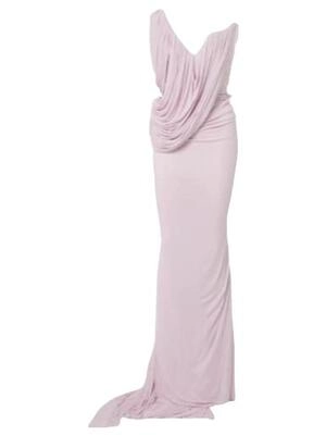 Maticevski Systema Draped Jersey Gown - Pink