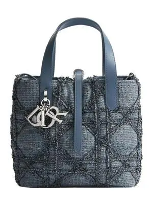 Dior Small Vertical Tote Bag - Black
