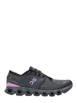 On Cloud X 4 Lace-up Sneakers - Black
