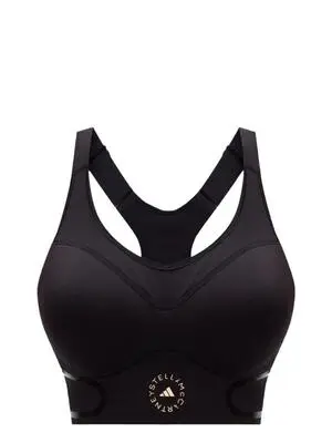 Adidas By Stella McCartney Truepace High Support Sports Bra - Black