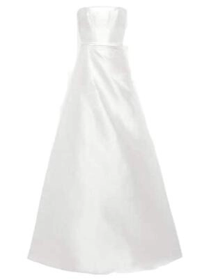 Alex Perry Abigail Strapless Gown - White