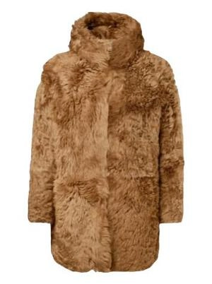 ERL ERL Hooded Shearling Coat