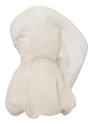 Magda Butrym Cotton And Silk-blend Organza Minidress - Beige
