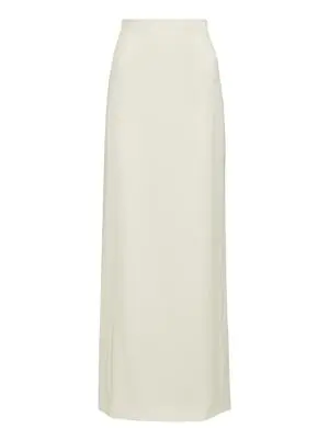 Wardrobe.NYC High-waisted Straight Skirt - White