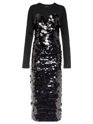Altuzarra Winifred Embellished Midi Dress - Black