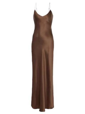 NILI LOTAN Maxi Dress - Brown