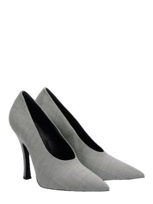Magda Butrym Twill Pumps - Gray