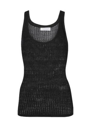 Gabriela Hearst Nevin Cashmere And Silk Tank Top - Black