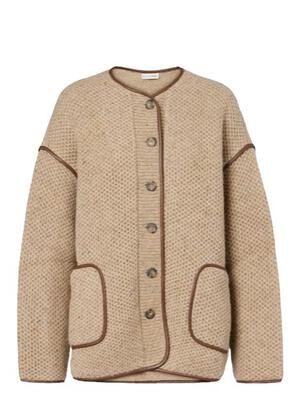 Altuzarra Medrano Wool-blend Jacket - Nude