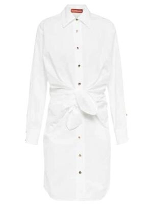 Altuzarra Cotton-blend Shirt Dress - White