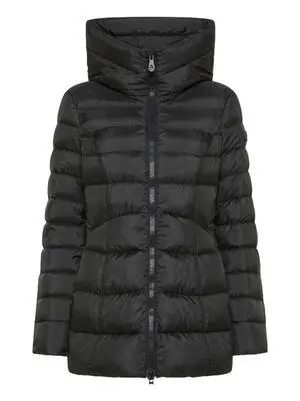 Peuterey Slim Down Jacket With High Collar - Black