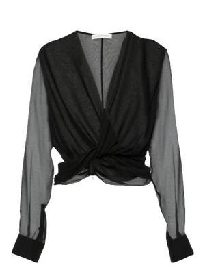 CHRISTOPHER ESBER Christopher Esber Springs Silk Georgette Blouse