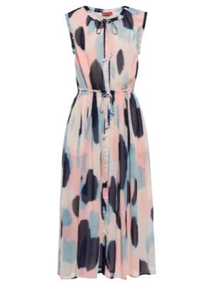 Altuzarra Printed Midi Dress - Nude