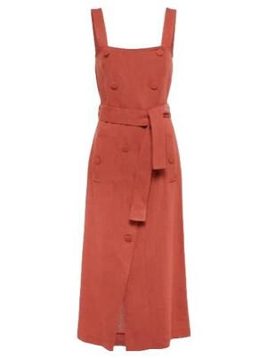 Altuzarra Audrey Midi Dress - Brown
