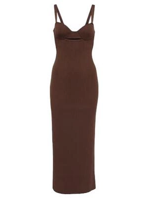 MAGDA BUTRYM Magda Butrym Ribbed Midi Dress