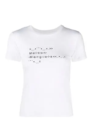 MAISON MARGIELA Logo T-shirt - White