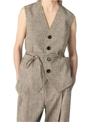 BOTTEGA VENETA Bottega Veneta Fleck Viscose Gilet
