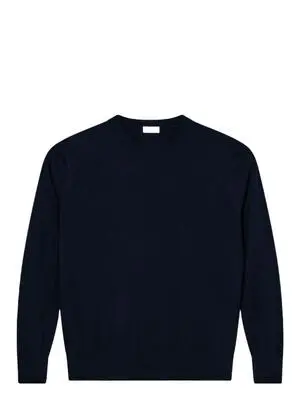 Dries Van Noten Long-sleeved Crew Neck Sweater - Black